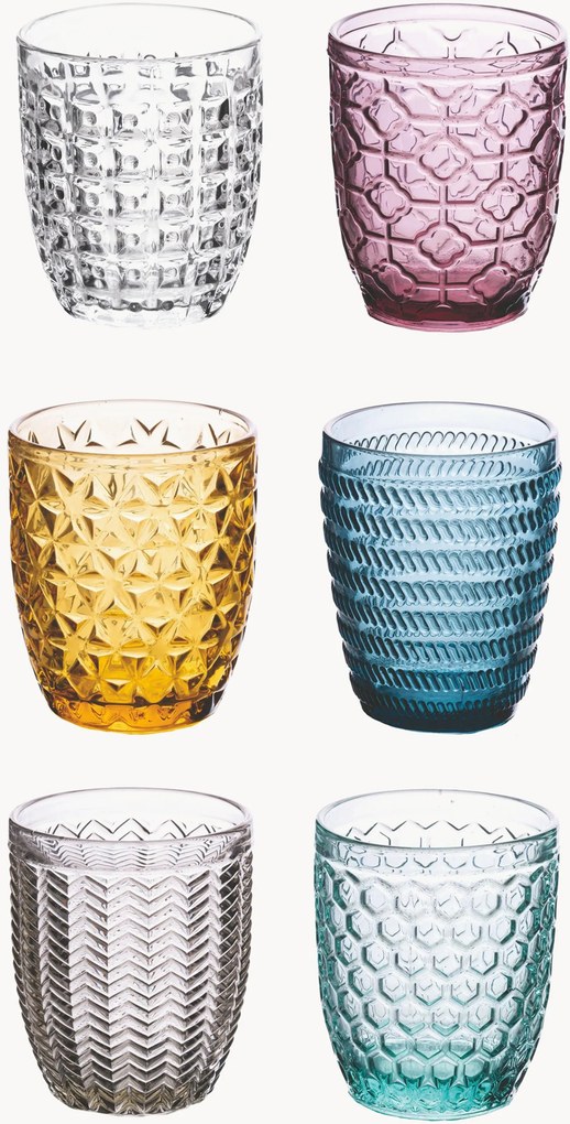 Sada sklenic Geometrie, 6 dílů