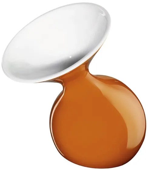 ASA Selection Váza Lulu malá - oranžová, porcelán, oranžová (leská), P.7,6cm, V.10cm