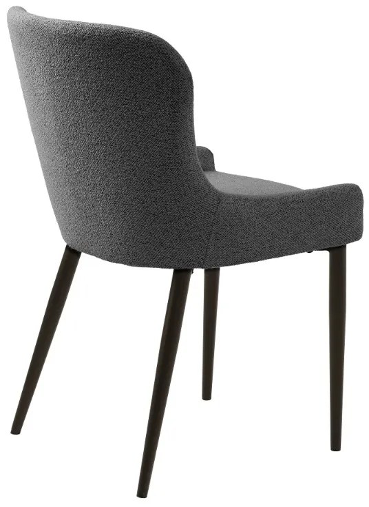 Designová jídelní židle Olimpio šedá