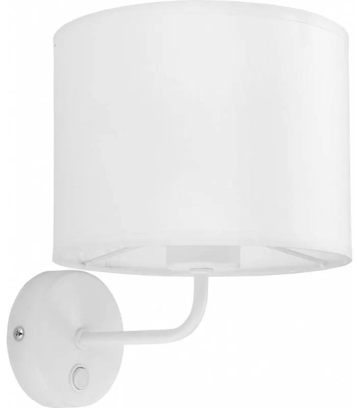 Nástěnná lampa s vypínačem FIORINO, bílá Tlg FIORINO