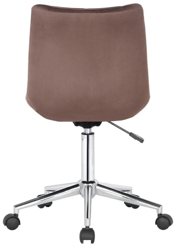 Bhm germany Kancelářská židle Medford, samet, hnědá