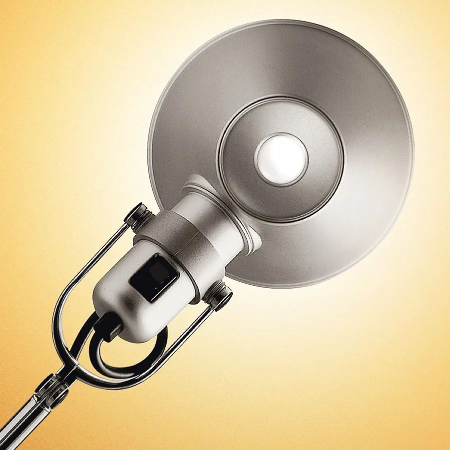 Artemide 35TOL Tolomeo Mini Tavolo, černá stolní lampa s vypínačem, 1x10W LED E27, 68+54cm