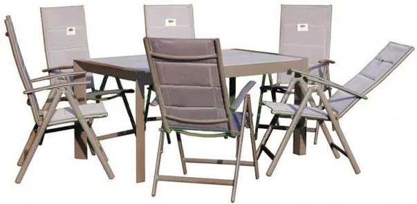 Luxusní zahradní nábytek stůl + židle z polywoodu