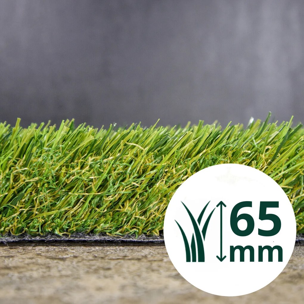 Artificial grass specialists, Umělá tráva Princess, vyříznout kruh, šíře 4m, zelená