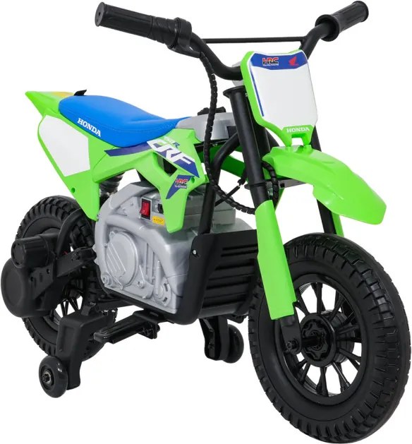 Elektrická motorka HONDA CFR450R zelená