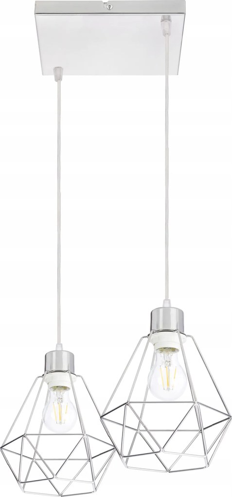 Závěsná stropní lampa Loft lustr drát E27