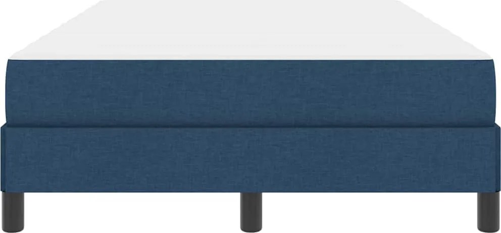 Postel s boxspringem Modrá 120 x 200 cm textil 3398485