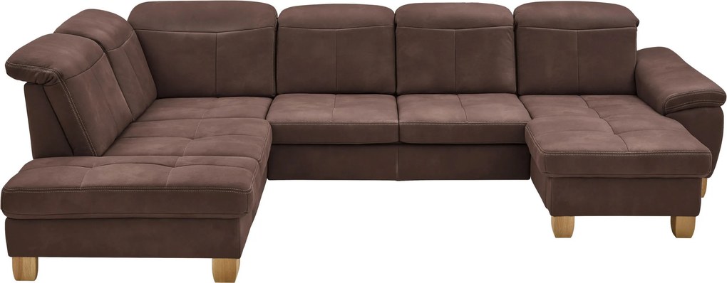 XXXLutz SEDACÍ SOUPRAVA, textil, mokka Voleo - Sedací soupravy - 000245037586
