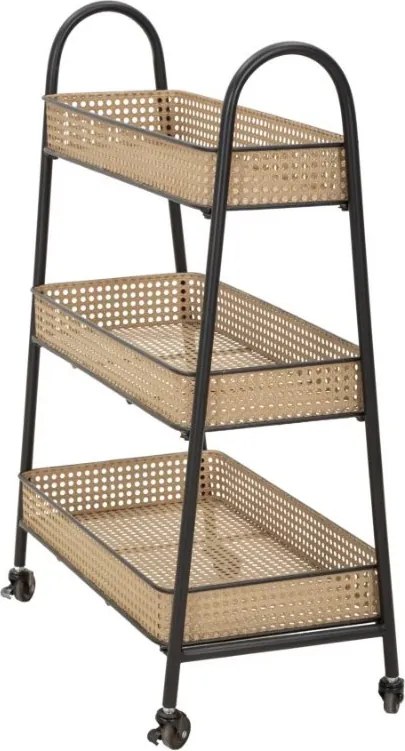 Designový vozík Saathvik 60 cm vícebarevný