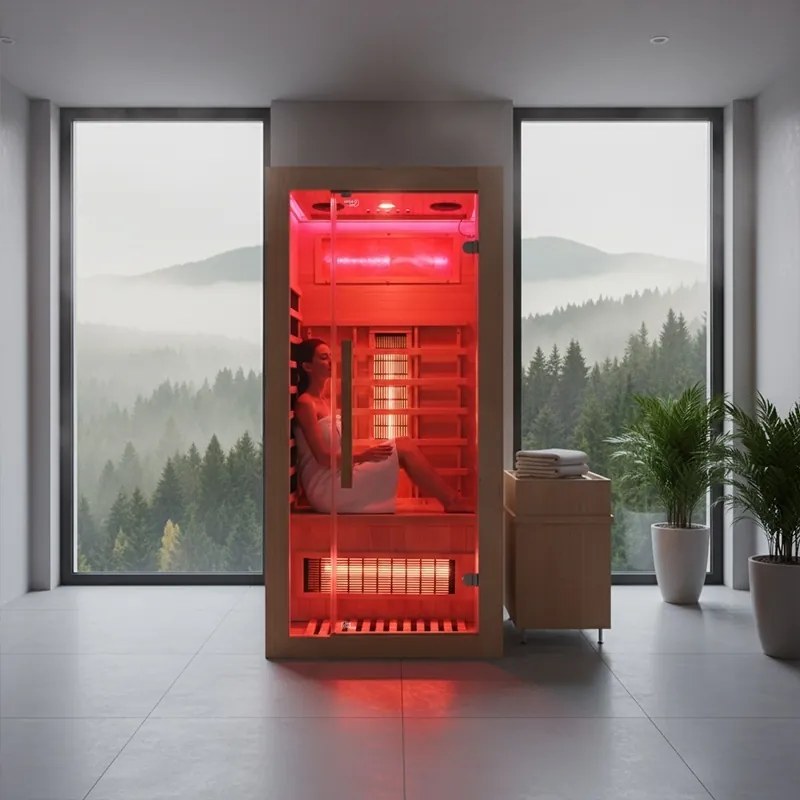 BPS-koupelny Infrasauna Relax HYD-2909 90x90, 1-2 osoby