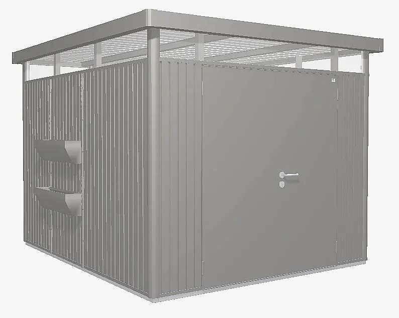 Biohort Zahradní domek BIOHORT HighLine DUO H5 275 x 315 (šedý křemen metalíza)