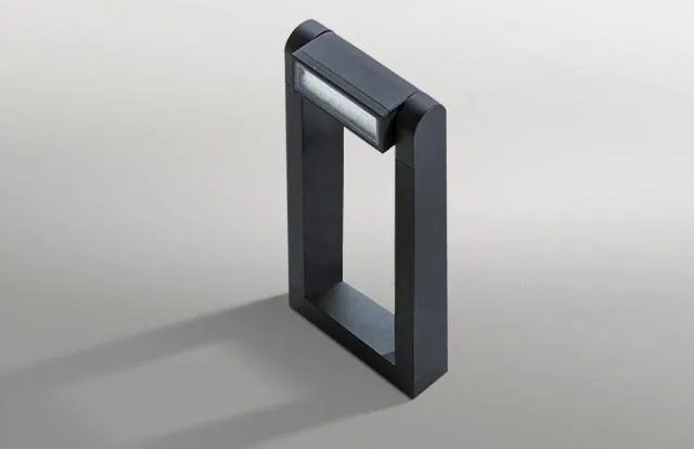 AZZ AZ2129 LED Venkovní sloupkové svítidlo Azzardo Frame spike bright grey AZ2129 8W 800lm 3000K IP54 29cm světle šedé - AZZARDO