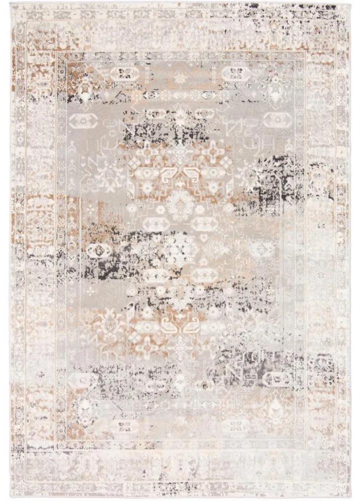 Kusový koberec Utah krémově šedý 80x150cm