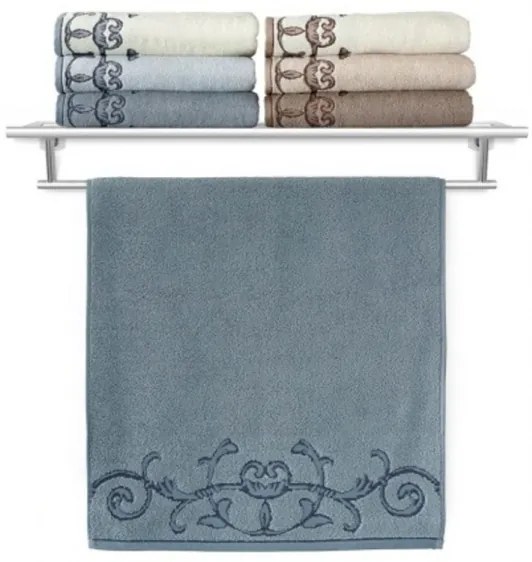 Veba Ručník a osuška Terry Barocco 500g/m2  Ručník Terry Barocco I. hnědá 50x100 cm