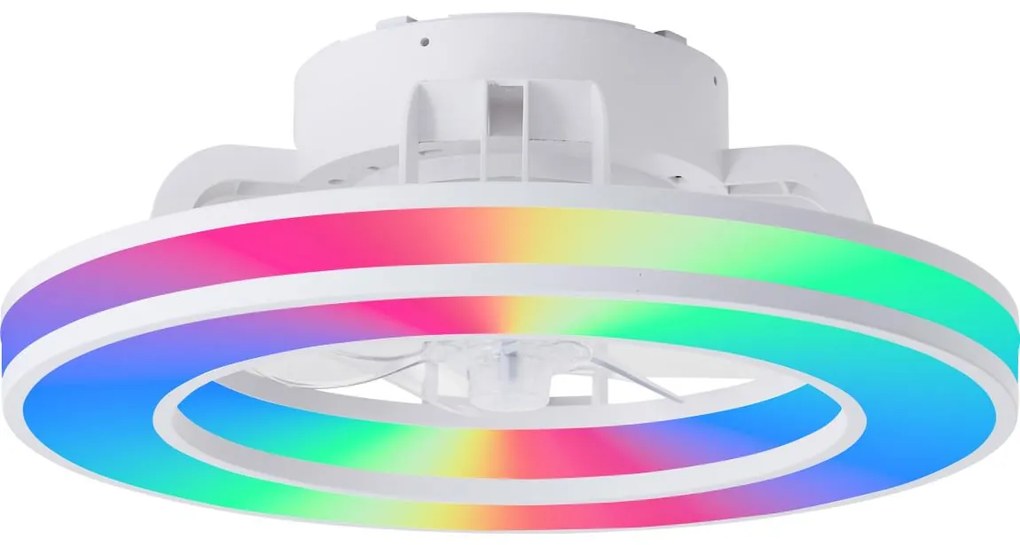 Brilliant - LED RGBW Stmívatelný stropní ventilátor MONDELLO LED/26W/230V + DO