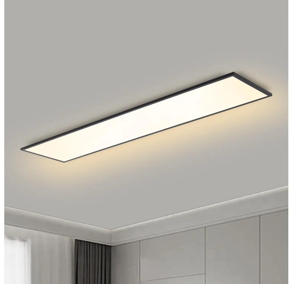 Brilagi - LED Stmívatelné svítidlo SLIMFRAME LED/58W/230V 120x30 cm černá + DO