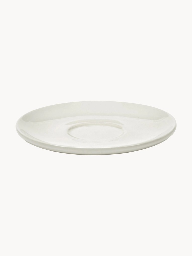 Sada porcelánových podšálků na espresso's reaktivní glazurou Zuma, 2 díly
