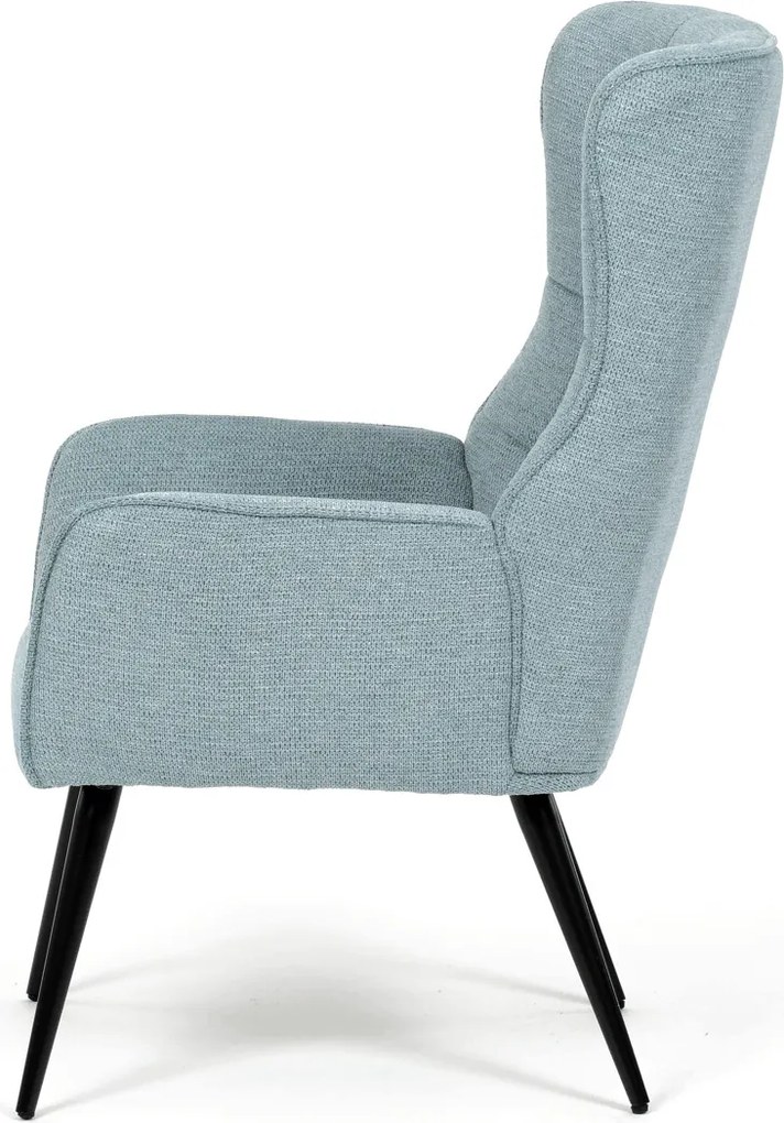 Relaxační křeslo ušák WIPPY - zelená látka