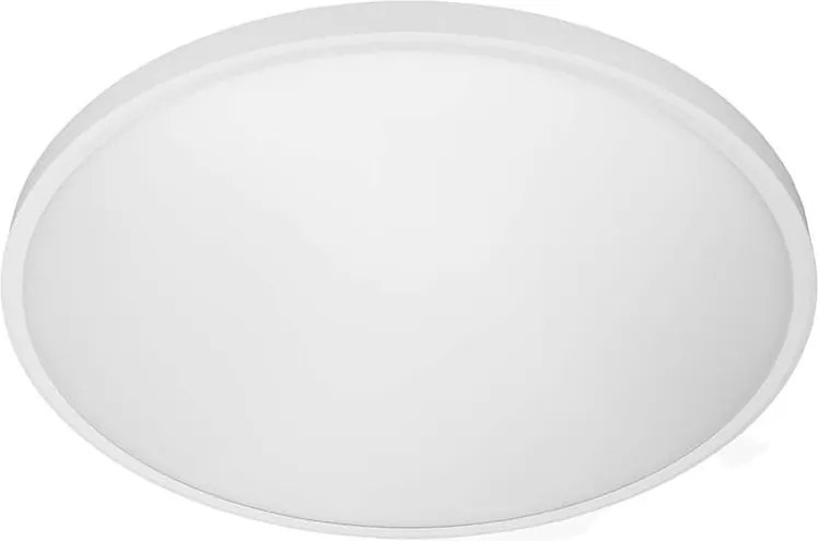 LED stropní světlo s dálkovým ovládáním Estela Low UGR - průměr 60 cm, bílá