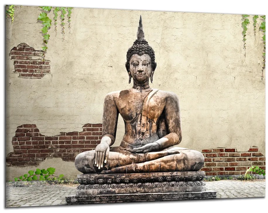 Obraz na plátně Sedící Budha 1076AX Biano.cz