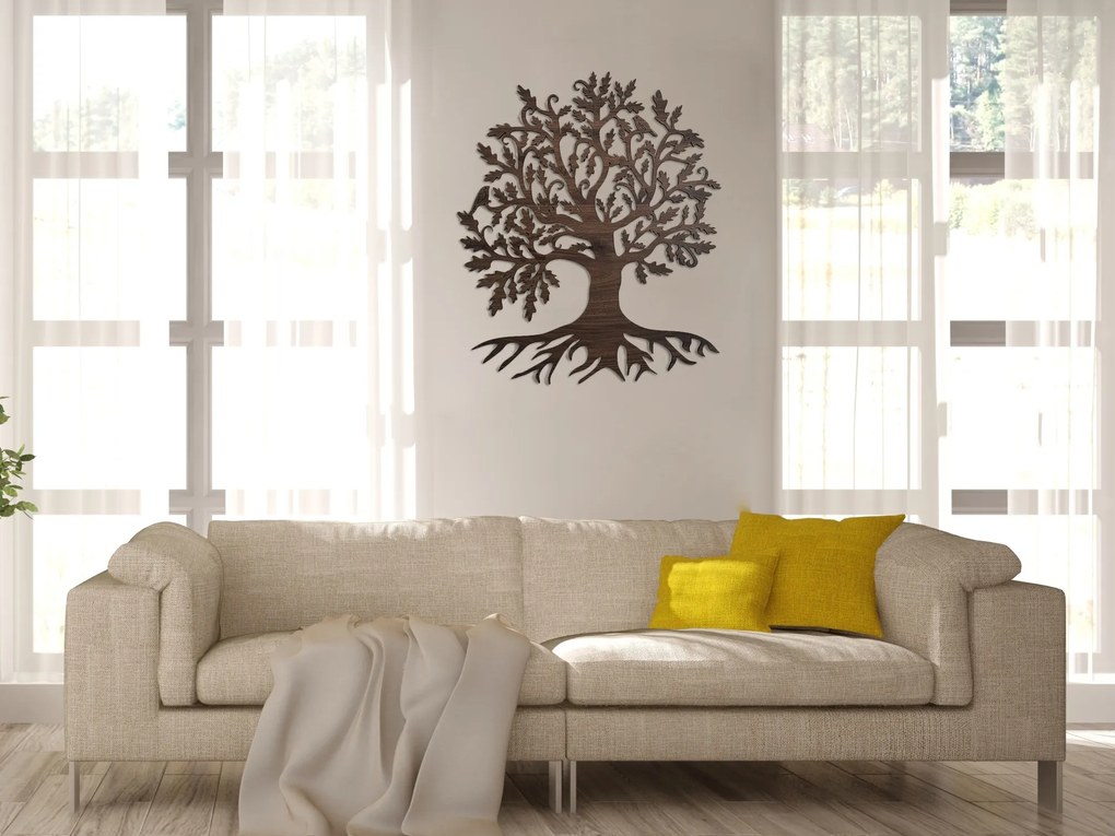 Li-Go "Dub" strom života bez podsvícení provedení: oliva, velikost: 90x110 cm