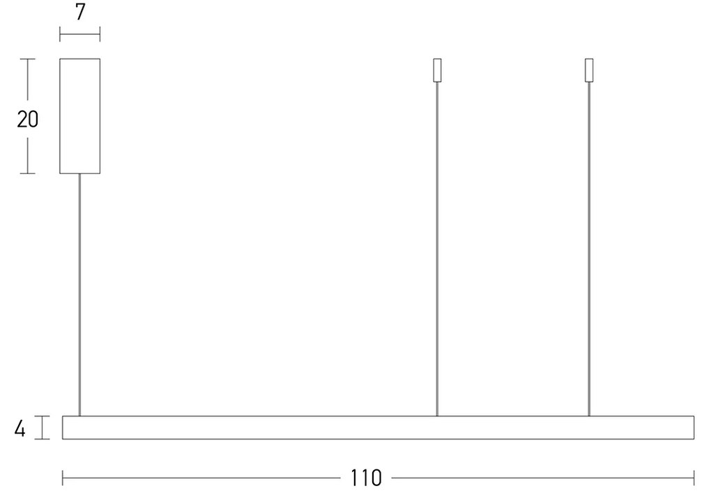 Zambelis 2008 závěsné LED stmívatelné svítidlo zlaté, 60W, 3000K, ø110cm