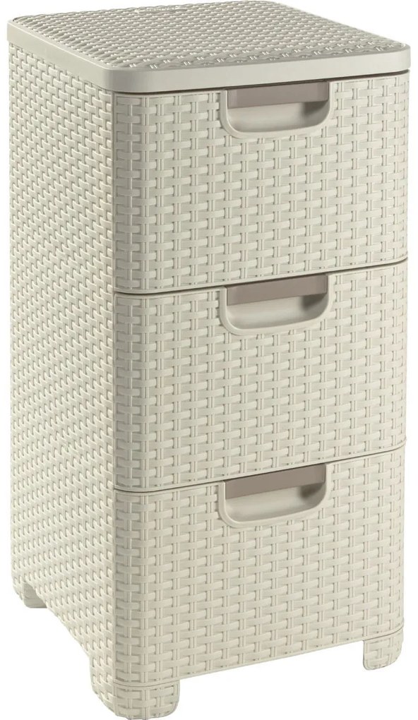 Curver Šuplíky RATTAN, šířka 33 cm
