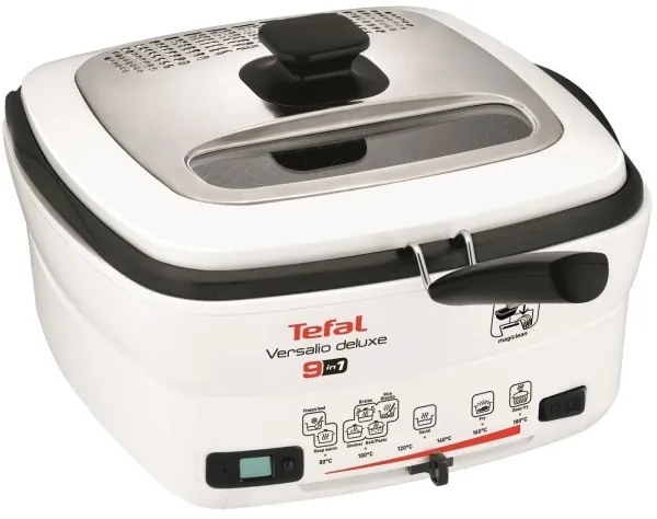 Tefal - Multifunkční fritéza 9v1 VERSALIO DE LUXE 1600W/230V 2 l bílá