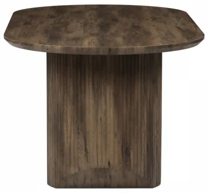Stůl jídelní 200x100 MDF 3D dekor ořech HT-W1578 WAL