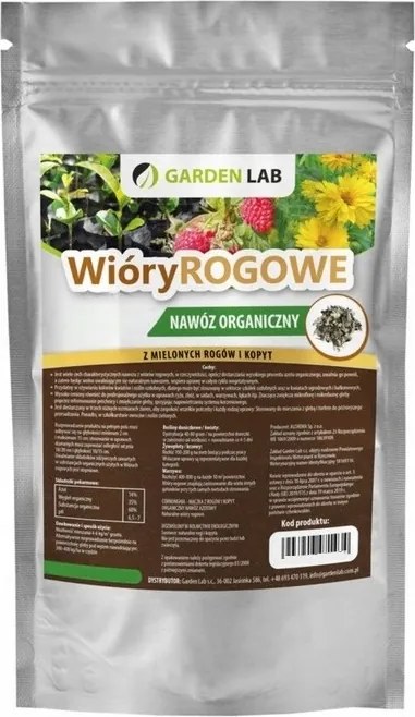 Organické Dusíkaté Hnojivo, Rohovité Hobliny S Kopyty, Přírodní Dusík, 5 Kg