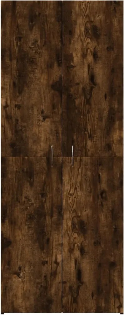Kartotéka kouřový dub 60 x 32 x 153 cm kompozitní dřevo 3276648