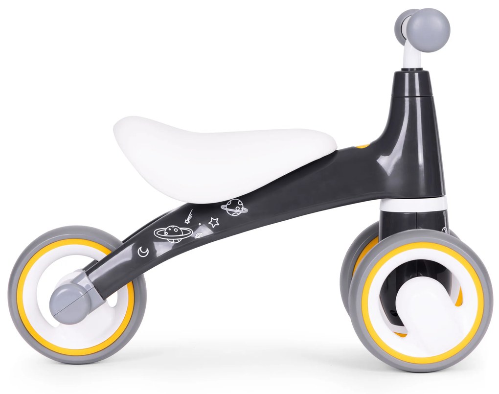 Dětské odrážedlo ECOTOYS COSMIC černé
