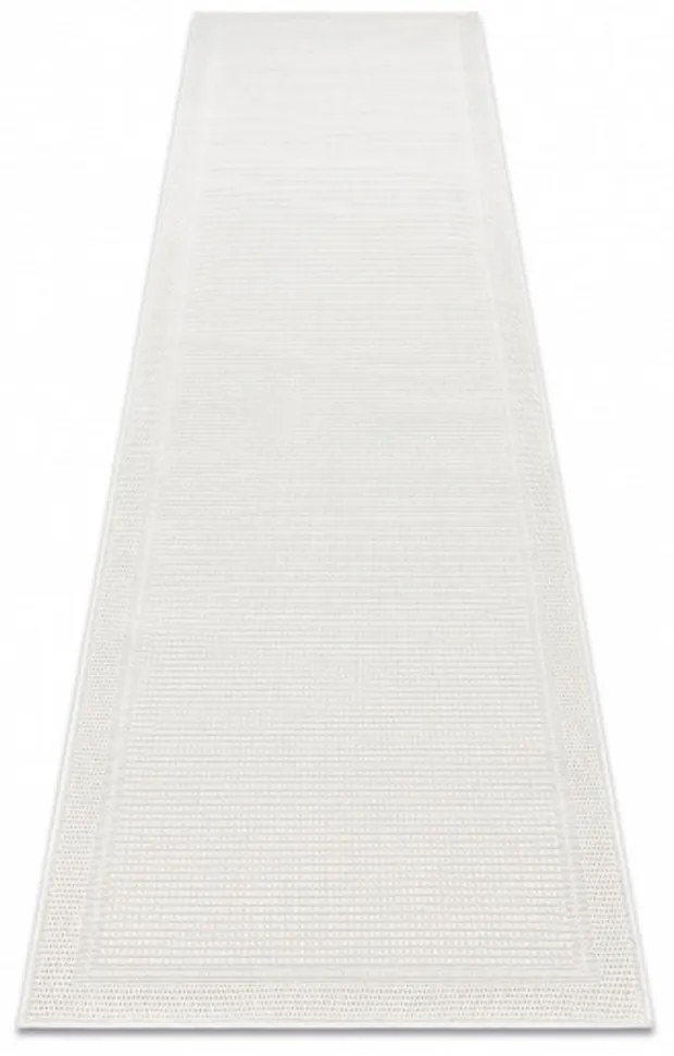 Kusový koberec Duhra bílý atyp 70x250cm