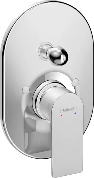 Hansgrohe Rebris E, vanová baterie pod omítku, chromová, 72459000