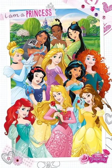 Plakát, Obraz - Disney Princezny - Princezny, (61 x 91.5 cm)