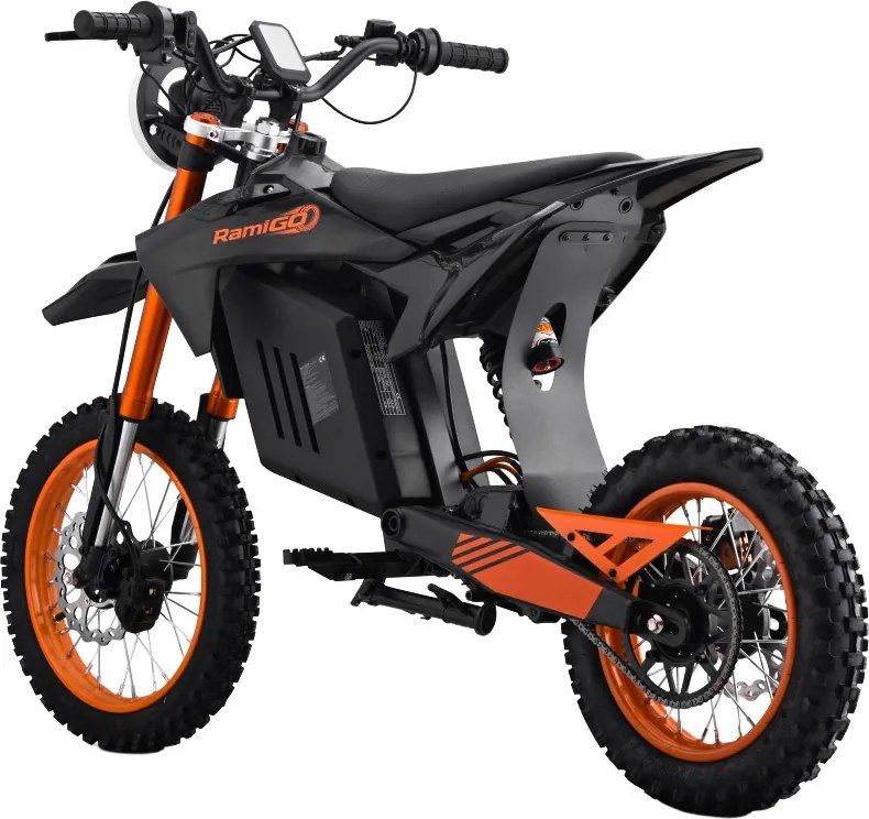 Ramiz Dětská elektrická motorka E-RIDER X černá