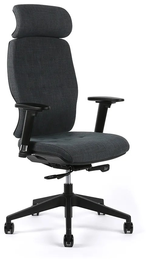 Office Pro Kancelářská židle SELENE s fixní hlavovou opěrkou Barva potahu: F85 černá