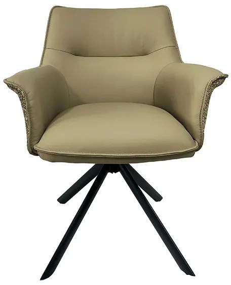 Designová otočná židle Kahikilani taupe