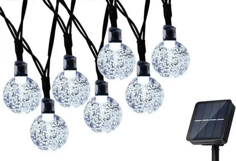 Dekorativní venkovní solární řetěz s 40 LED – Lights Balls