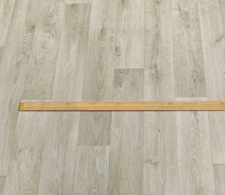 IVC PVC podlaha - lino STUDIO CASA Tavel 523 - světle šedé dřevo ŠÍŘKA: 4 m, POUŽITÍ: Zátěžové, Bytové