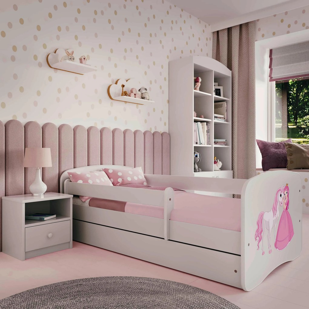 XXXLutz POSTEL PRO DĚTI A MLÁDEŽ 80/160 cm, bílá MID.YOU - Dětské pokoje sestavy - 002142000250