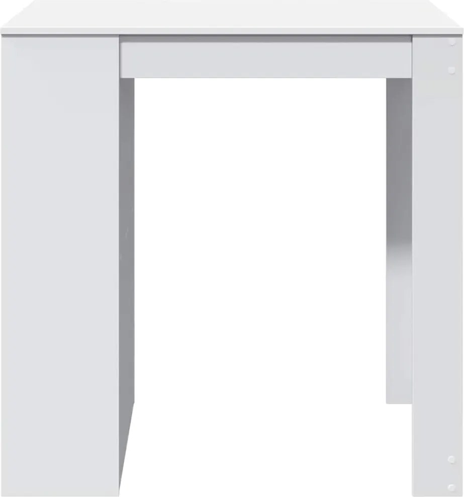 Barový stůl bílý 102 x 70 x 103,5 cm kompozitní dřevo 3309321
