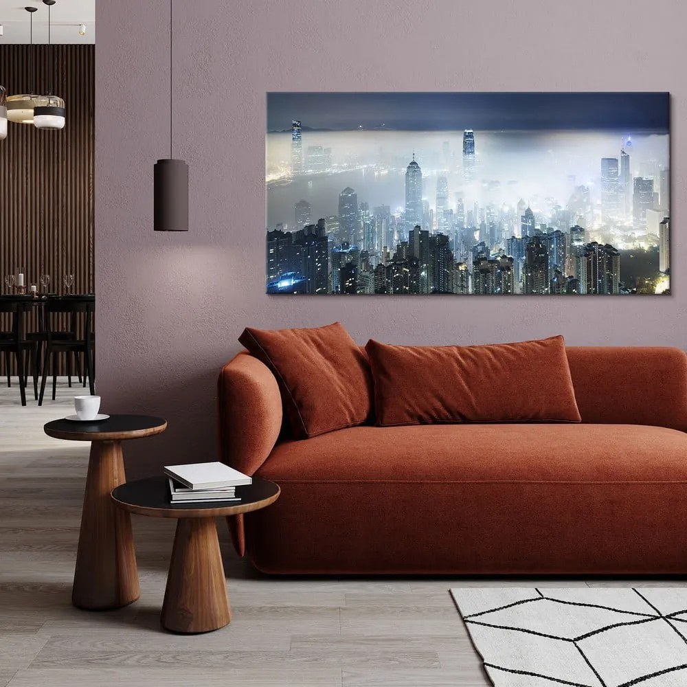 Obraz 140x70 cm Misty Night – Malerifabrikken