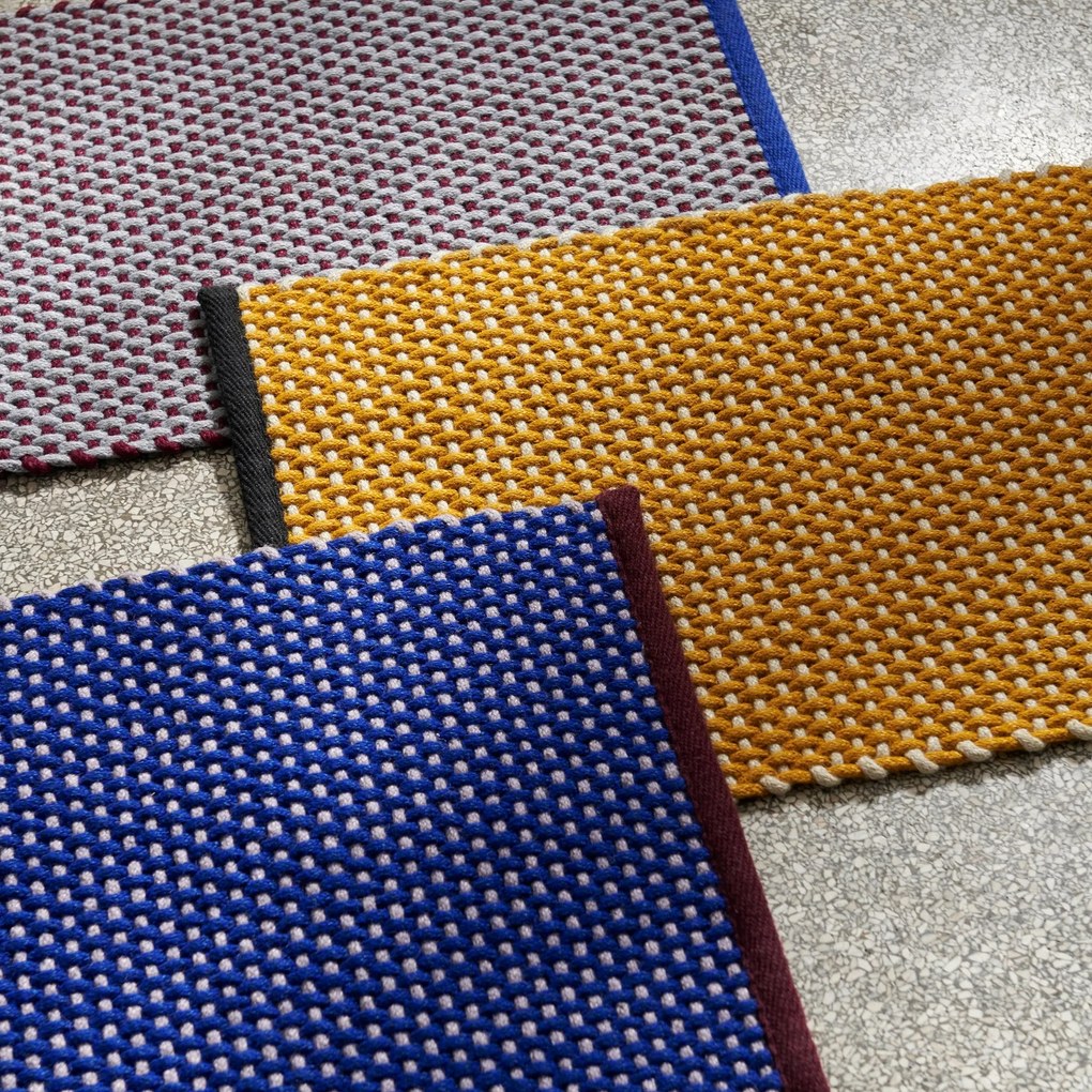 HAY Rohožka Door Mat, 70x50, Royal Blue