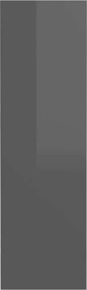 vidaXL Nástěnný botník 60 x 18 x 60 cm dřevotříska [806738] Barva: Černá