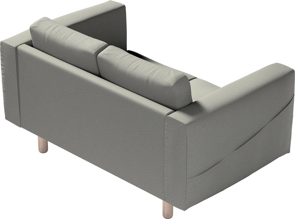 Potah na pohovku IKEA Norsborg 2-místná barva šedá látka pletený vzor