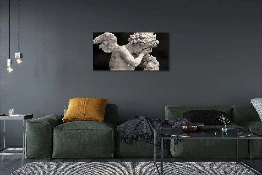 Obrazy na plátně pláč anděla 120x60 cm