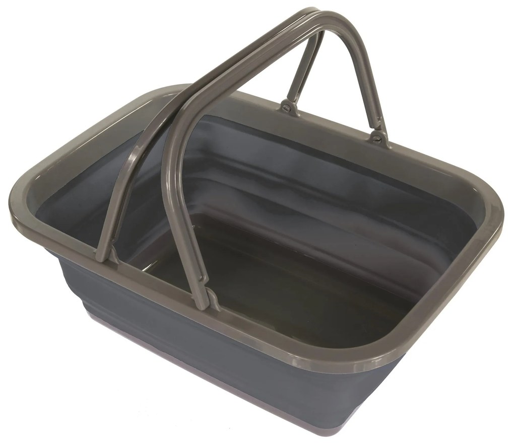 Kempingové nádobí regatta tpr folding basin ebony grey