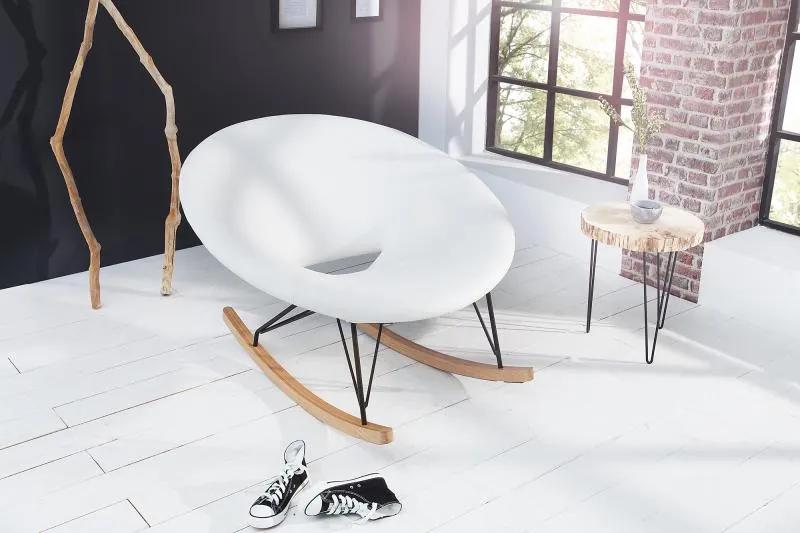 Houpací židle Floating bílá