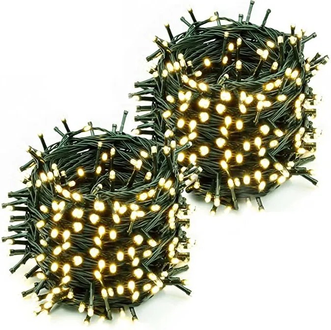 Vánoční světýlka vnitřní teplá bílá 300 LED